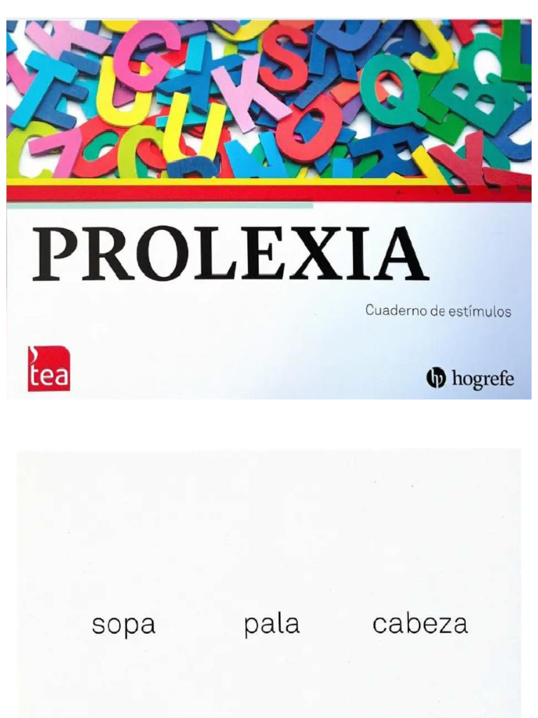 PROLEXIA-CUADERNO-ESTIMULOS | PDF