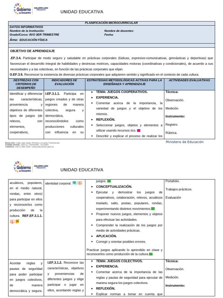 8vo Eeff 3er Trimestre 2024 | PDF