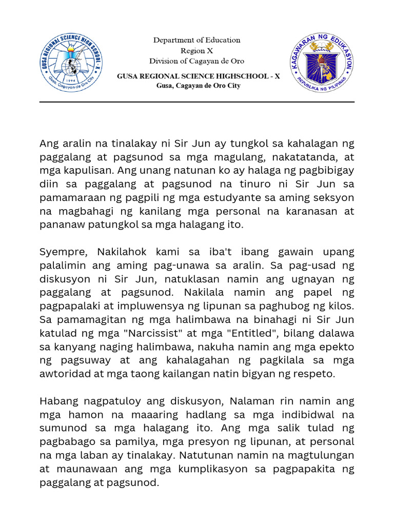 ESP Reflections | PDF