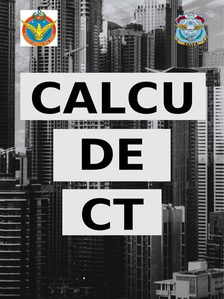 Calcu DE LA CT | PDF