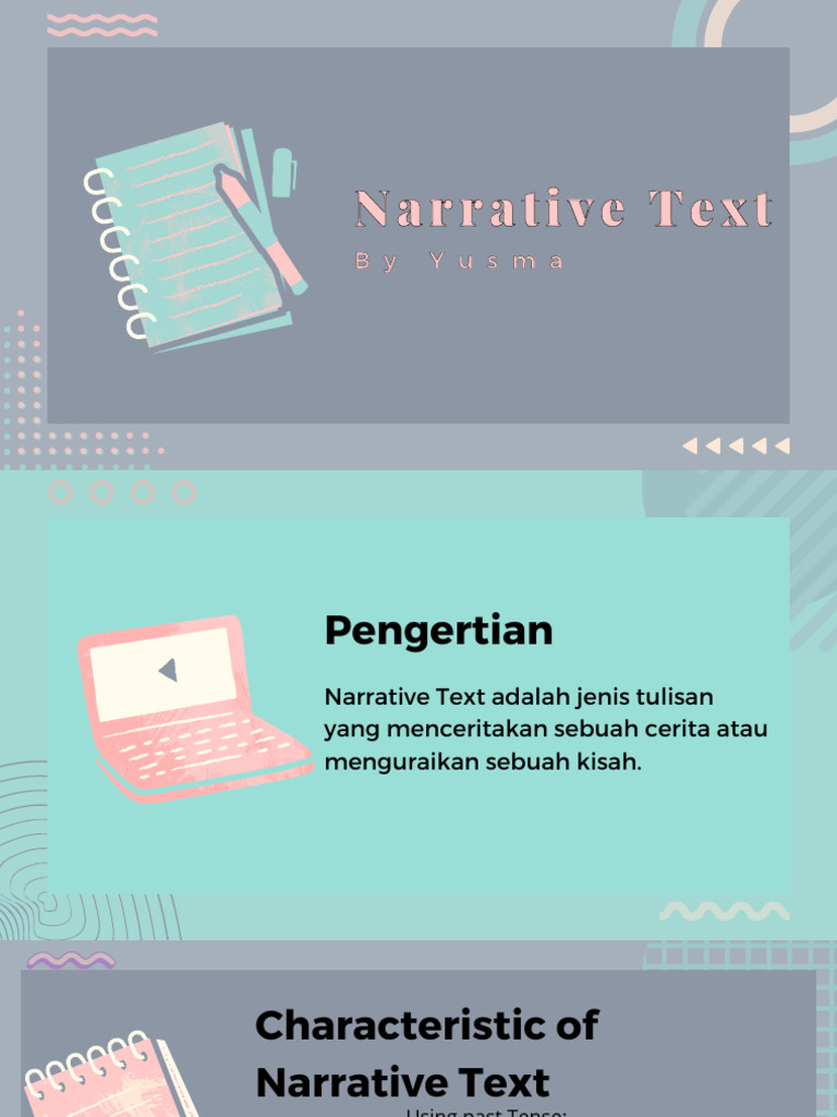 Materi Narrative Teks | PDF | Semantic Units | Language Mechanics