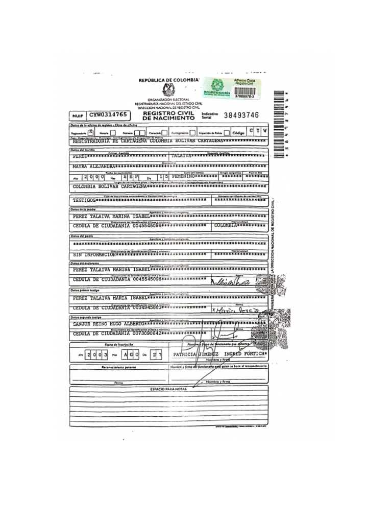 Registro Civil | PDF