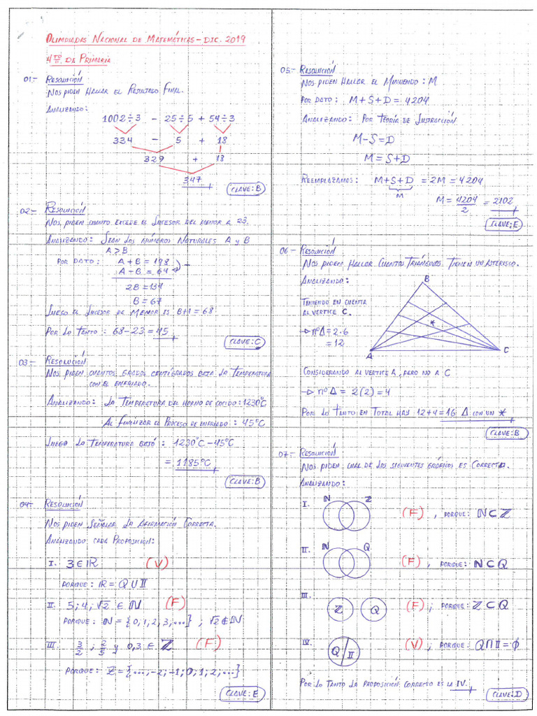 4to de Primaria | PDF
