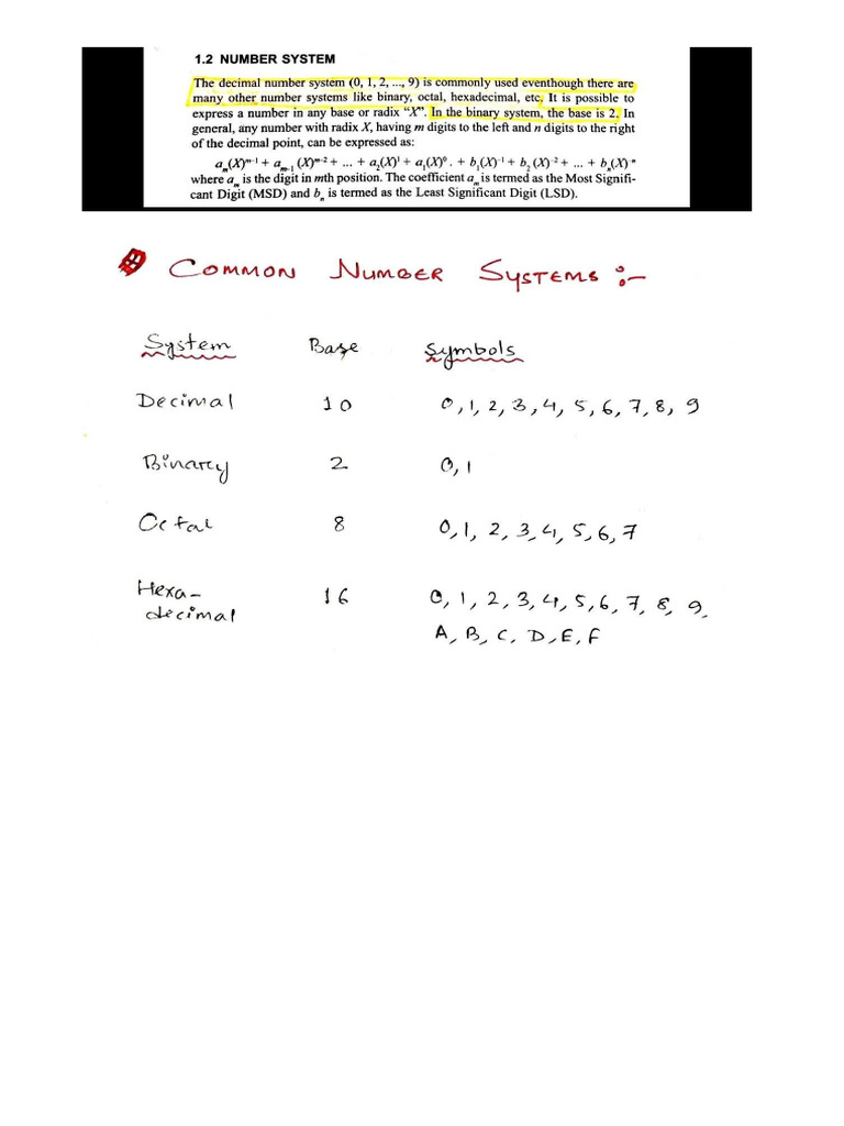 Number System | PDF