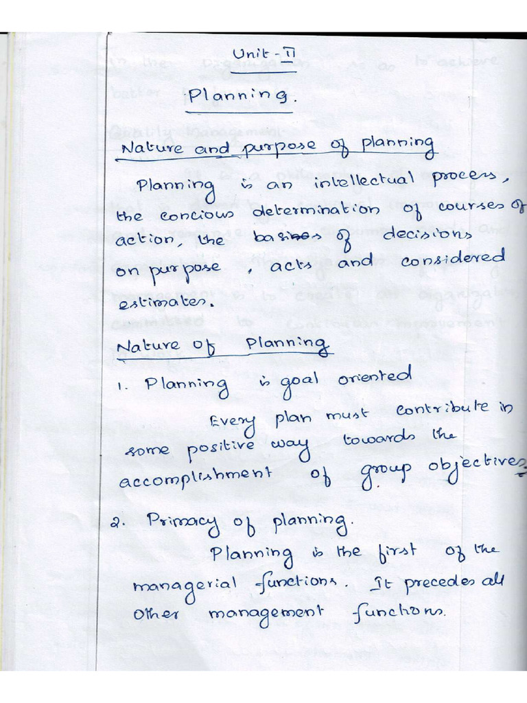 Pom Unit 2 Notes | PDF