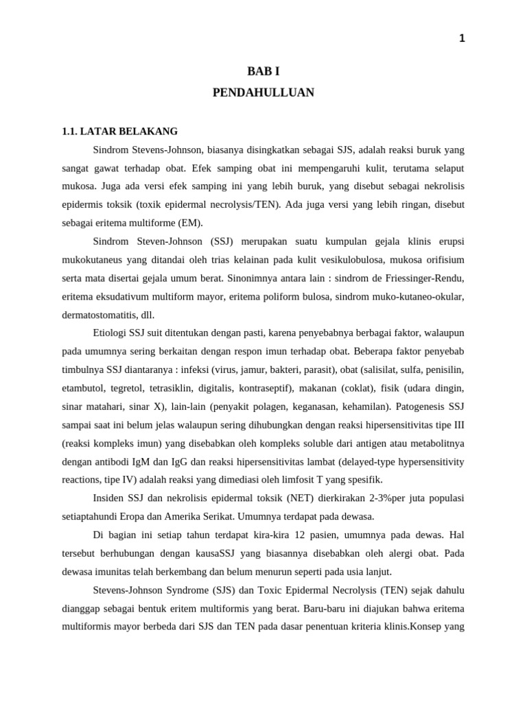 Konsep Askep SSJ | PDF