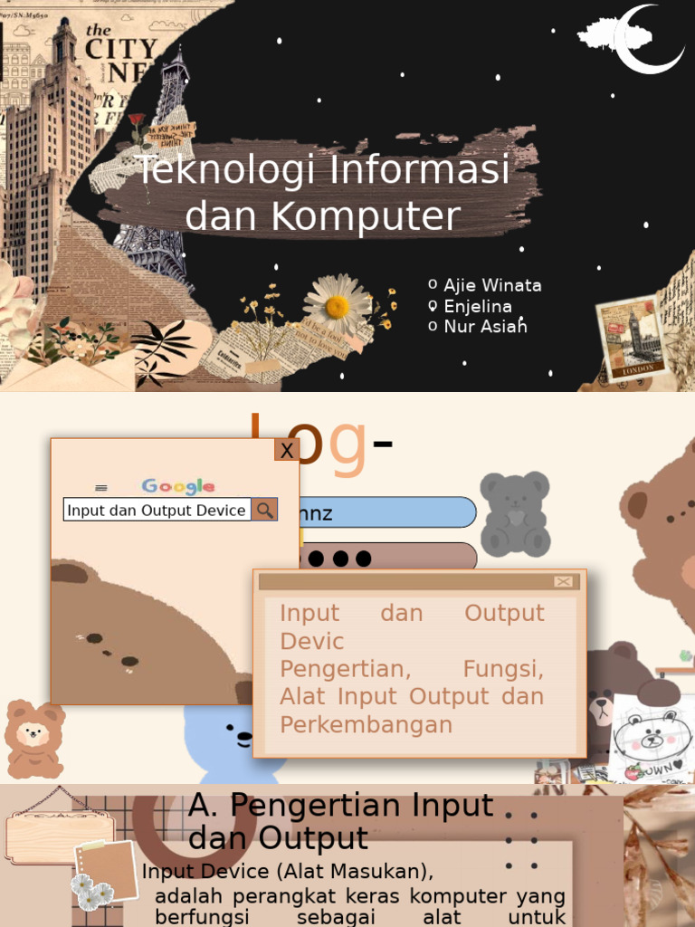 TIK Kelompok 2 Input Dan Output Device | PDF