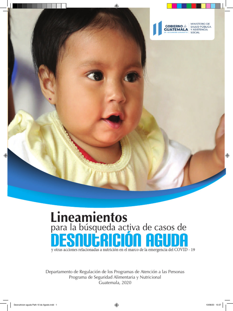 Lineamiento Busqueda Casos Desnutricion Aguda | PDF