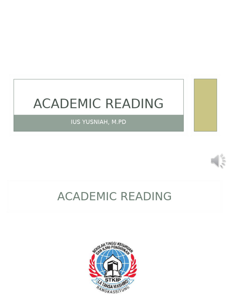 Academic Reading Circle | PDF