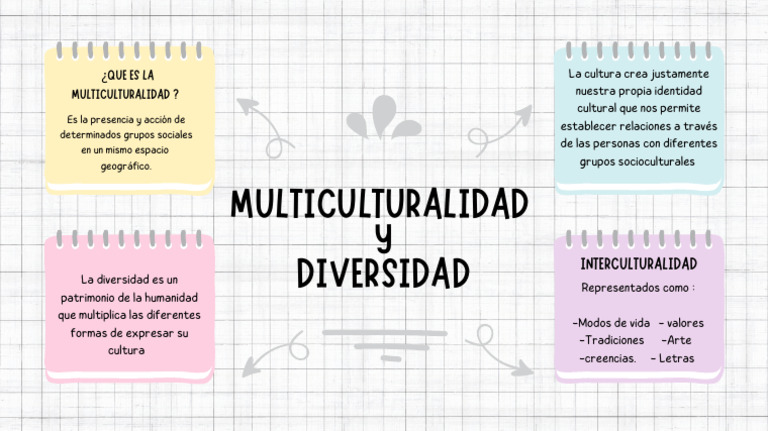 Organizador Gráfico Multiculturalidad y Diversidad | PDF