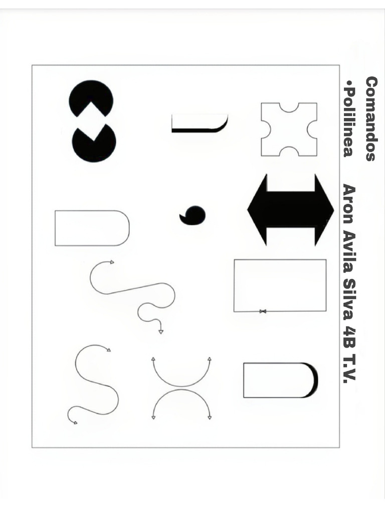 Ejercicios de Lineas | PDF