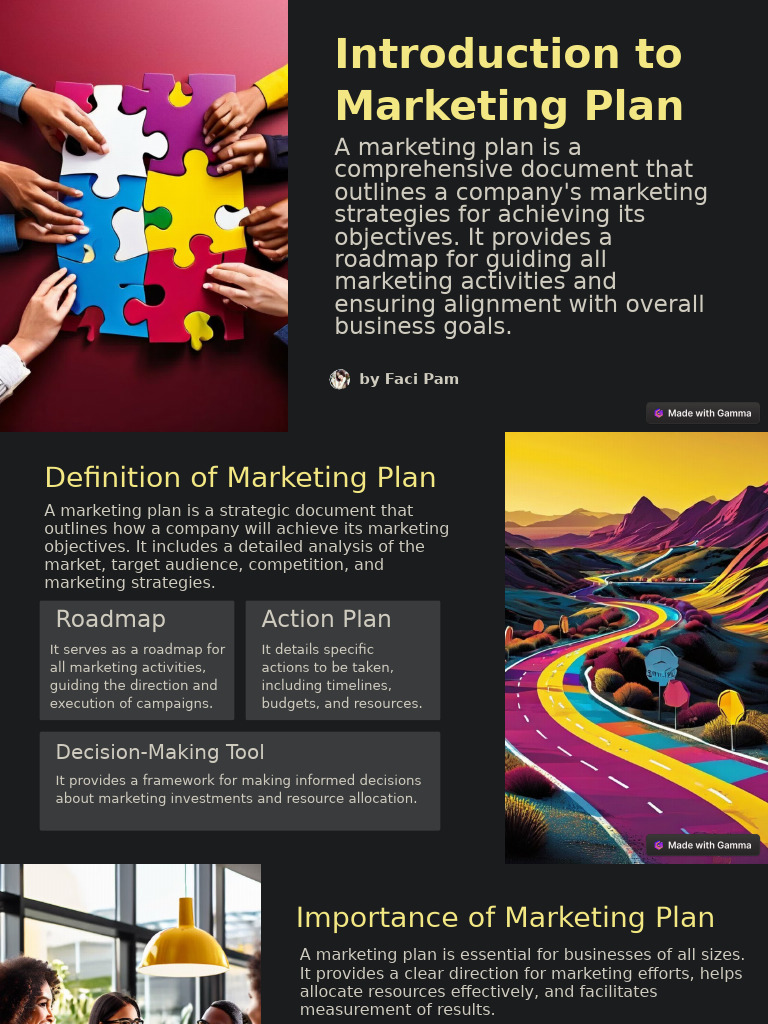 Introduction To Marketing Plan | PDF