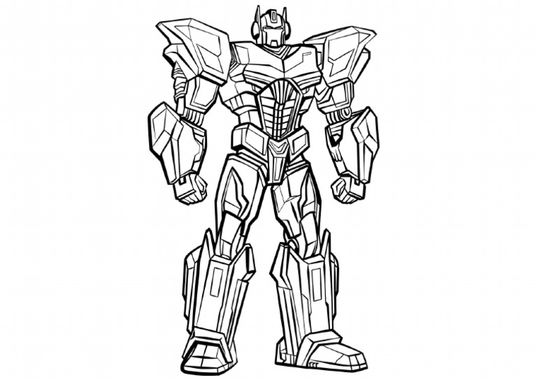 Transformers Picture To Color | PDF