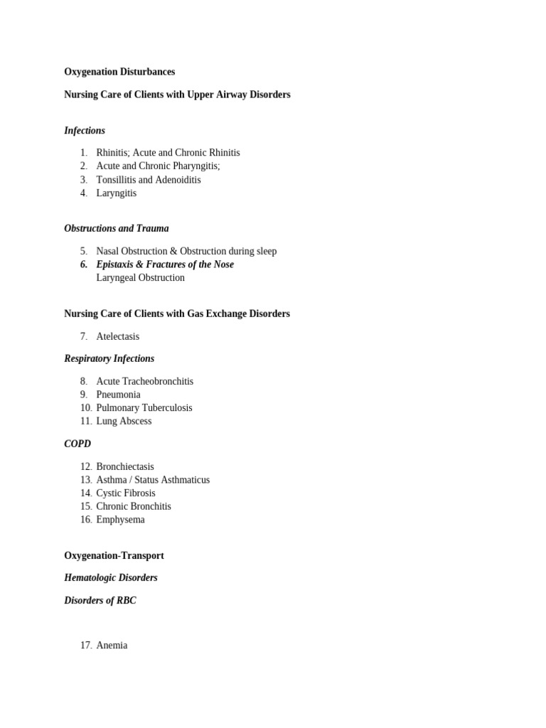 NCM 112 Lesson | PDF