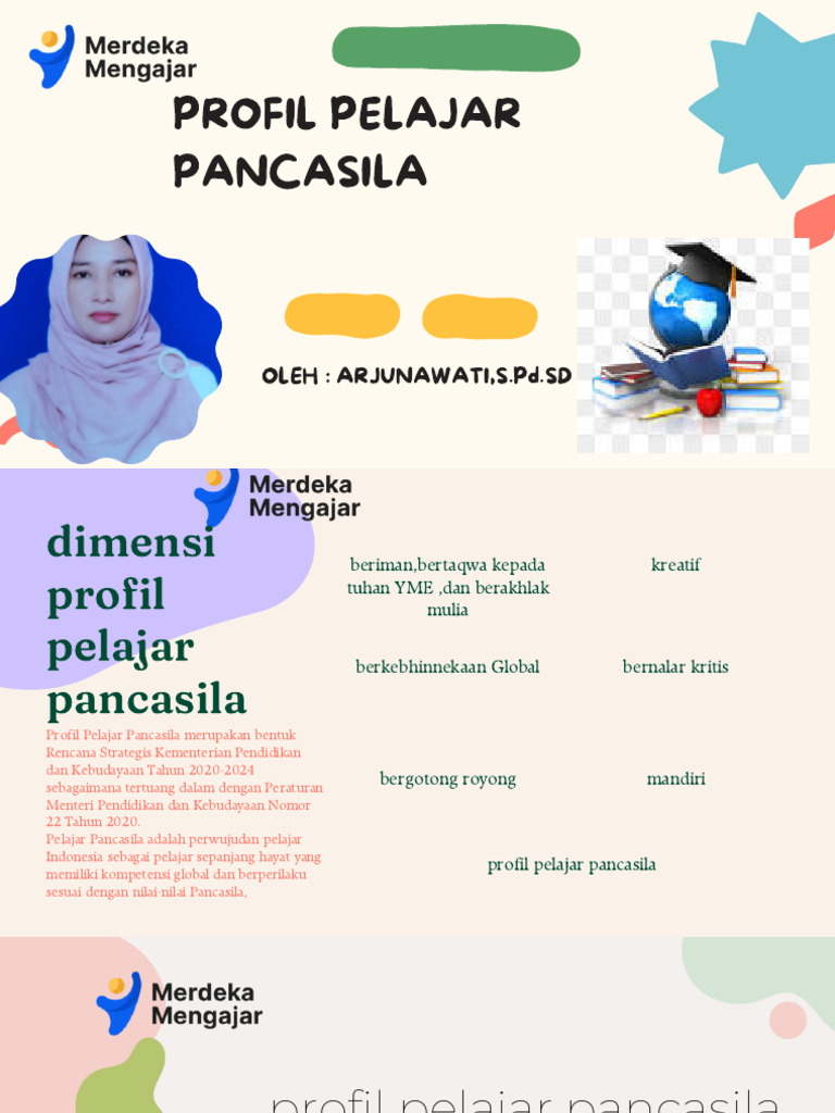 PROFIL PELAJAR PANCASILA (1410 × 2250 Piksel) (Presentasi (169) ) | PDF