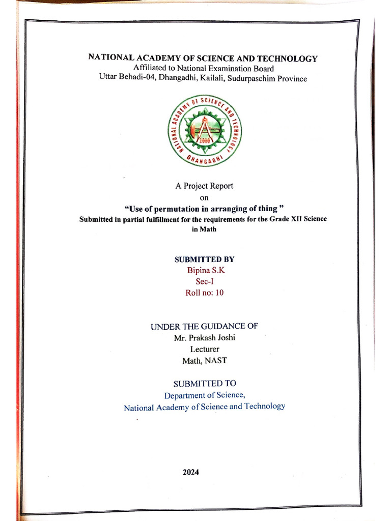 Sample of Project | PDF