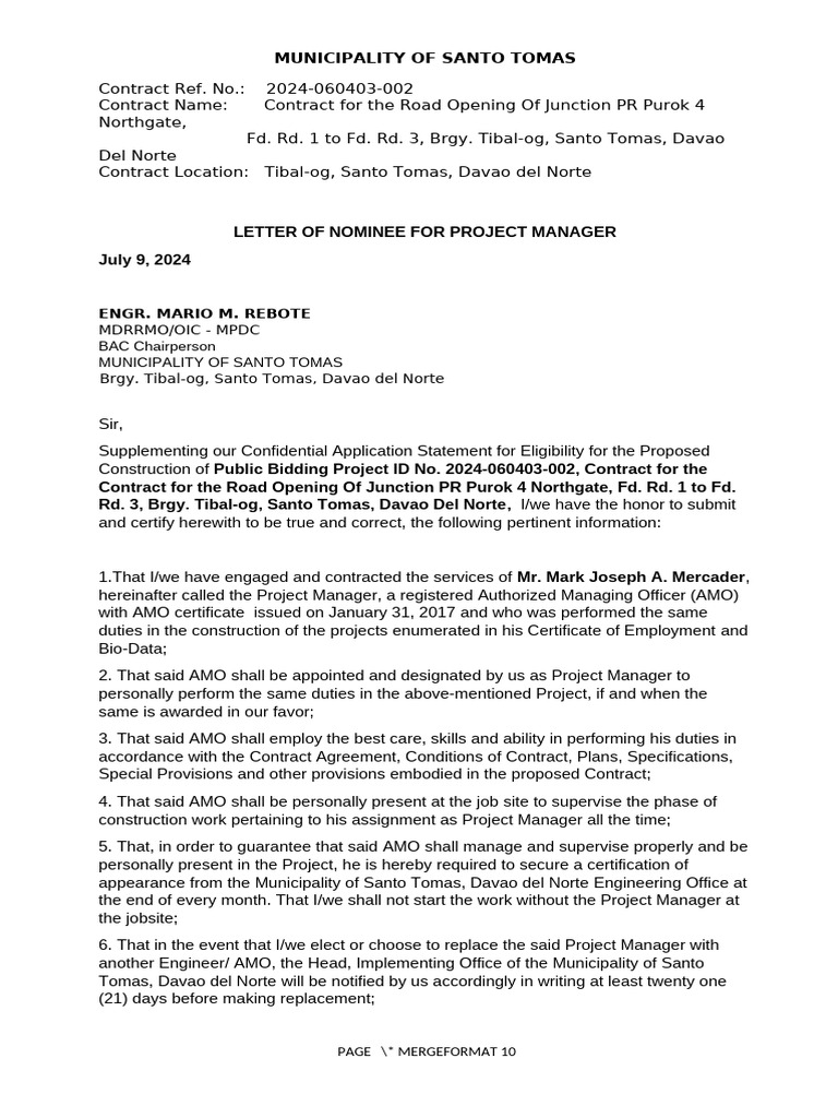 Loe Project Manager | PDF