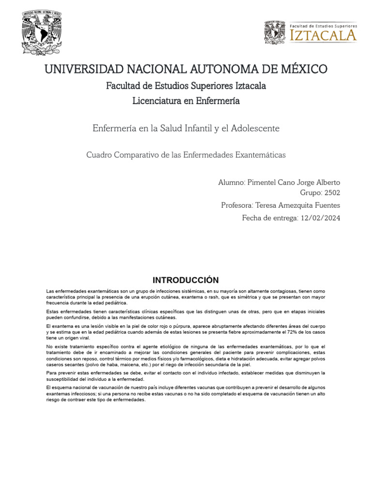 CuadroComparativo Jorge Pimentel | PDF