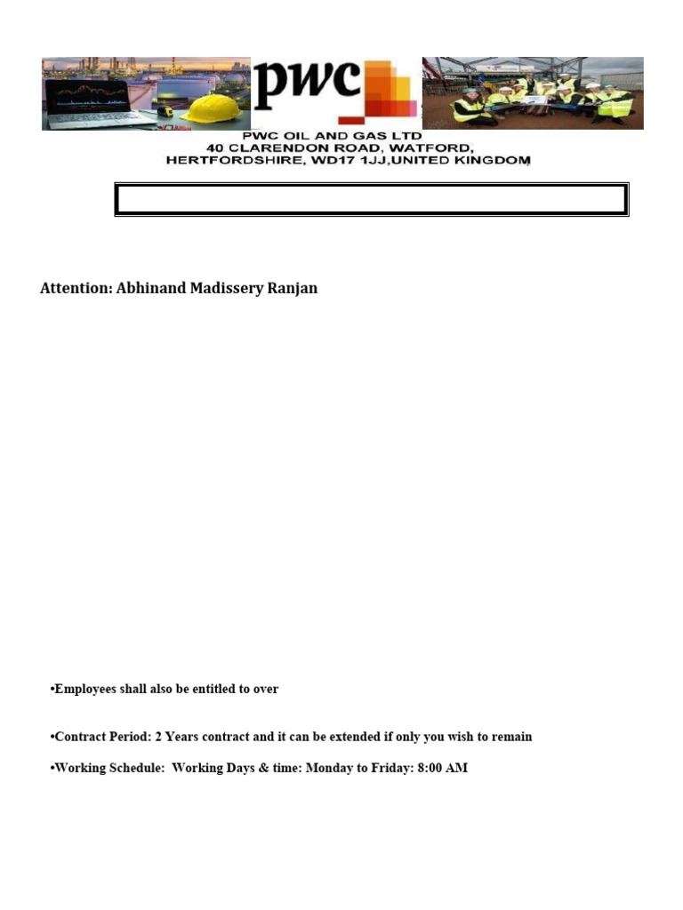 Appointment and Confirmation Letter | PDF