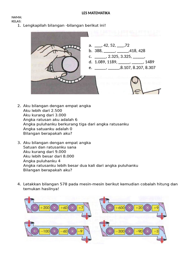 Les MTK Bab 1 Pertemuan 2 | PDF