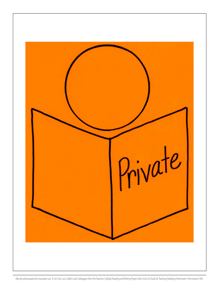 Private Reading and Partner Reading Sign | PDF