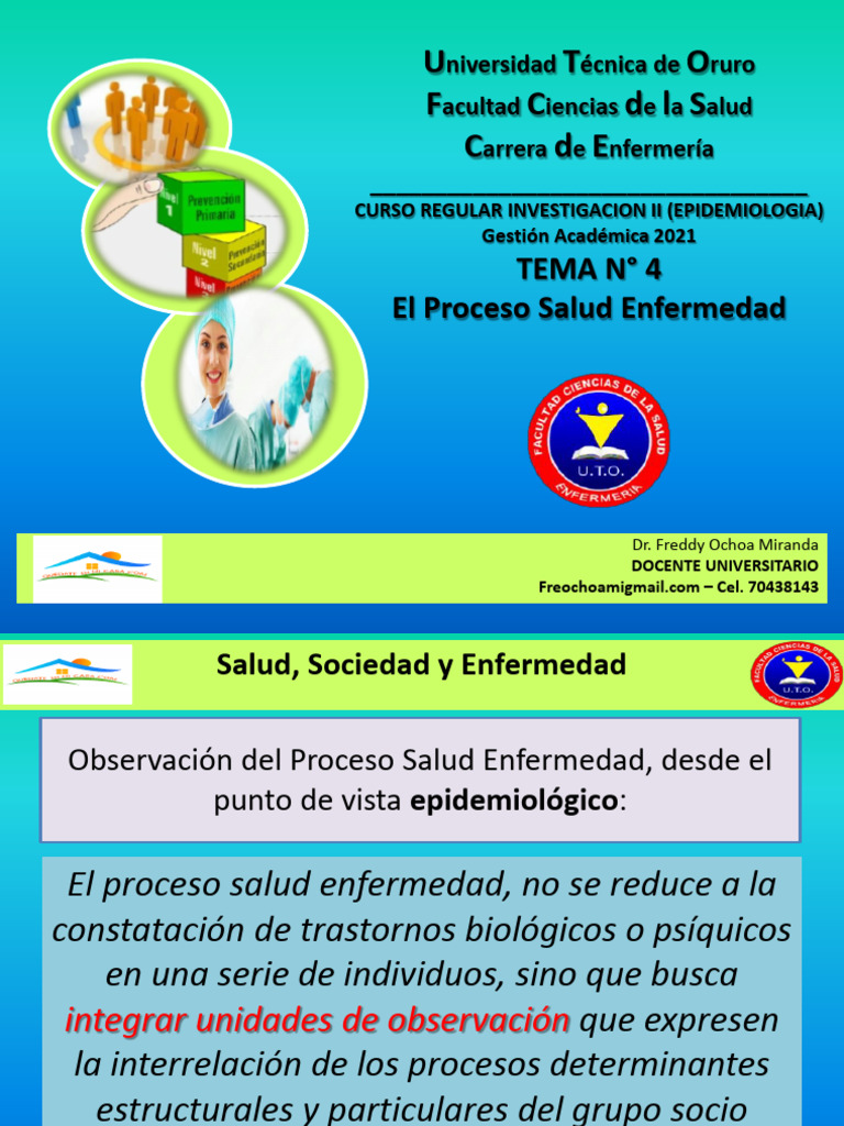 Proceso Salud Enfermedad | PDF