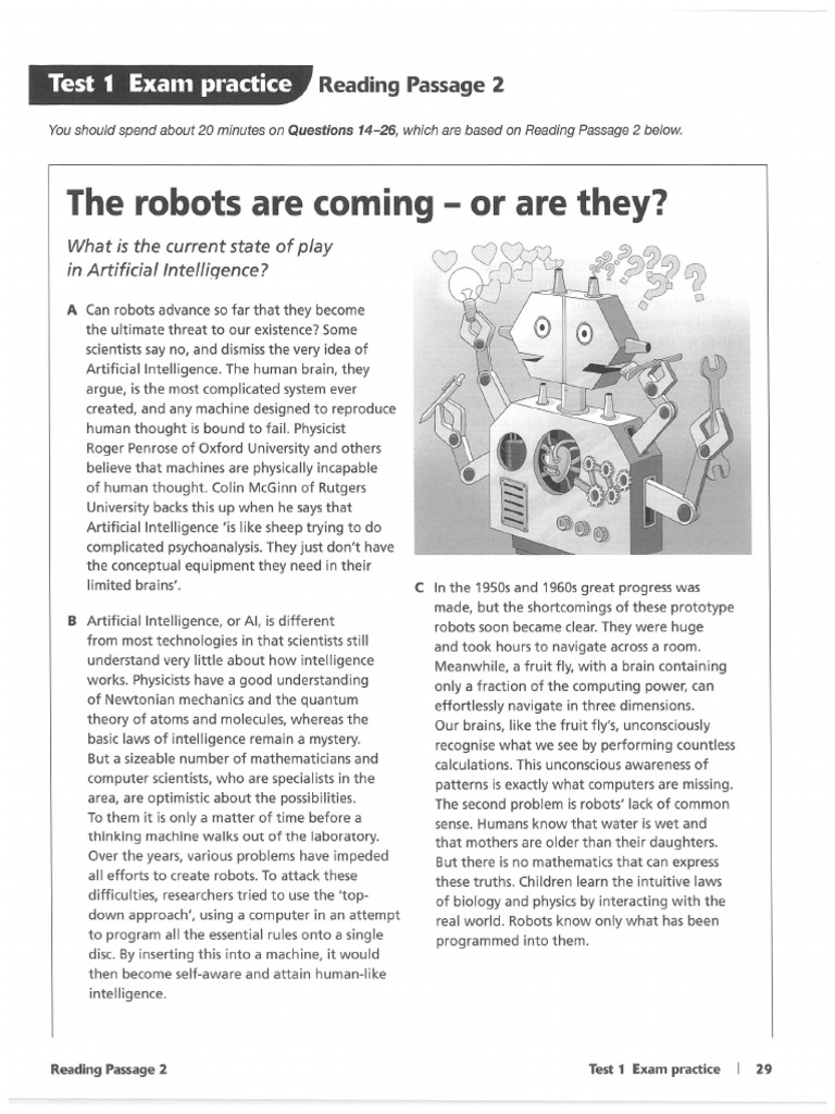 Trainer Reading Test 1 | PDF