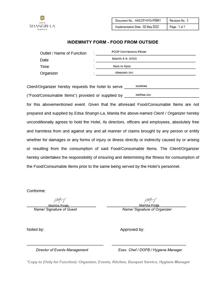 Indemnity | PDF