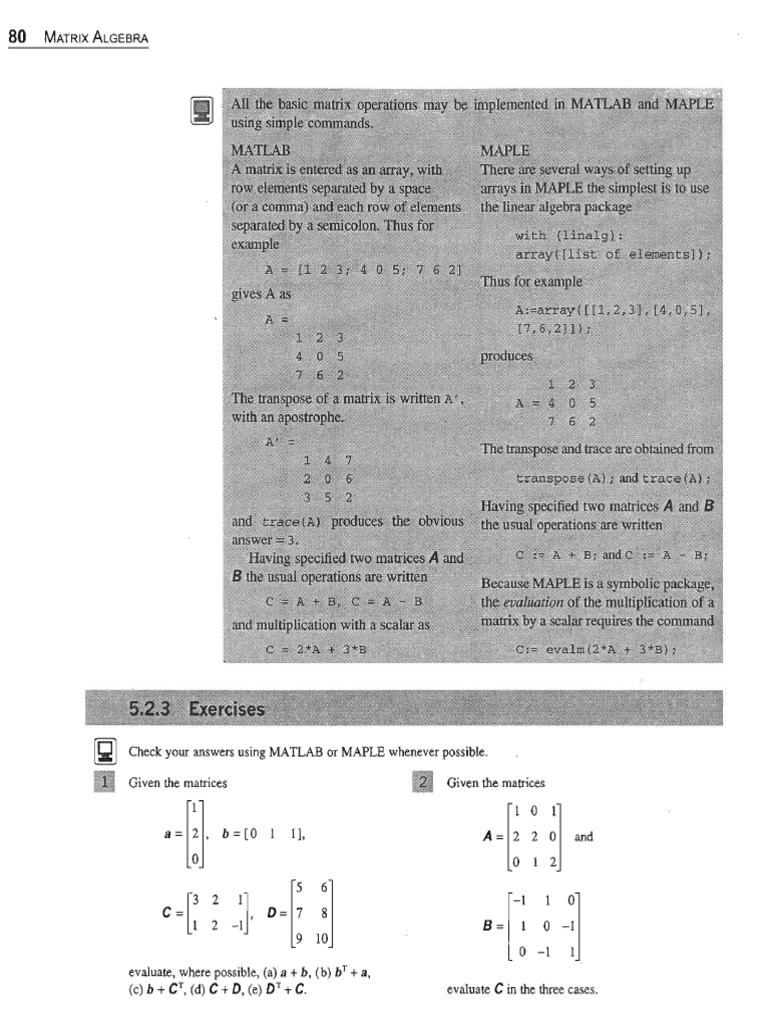 Chapter 2 Exercises | PDF
