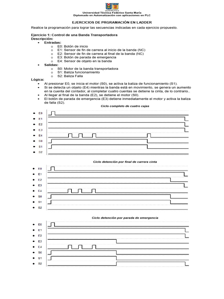 Ejercicios PLC1 | PDF