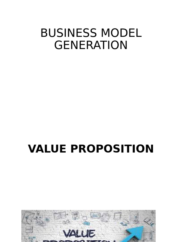 Business Model Generation | PDF