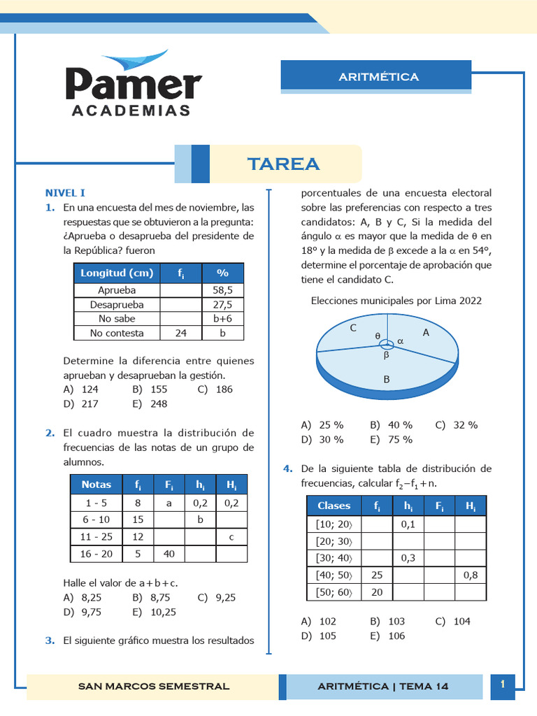 Aritmetica - Tarea 14 | PDF