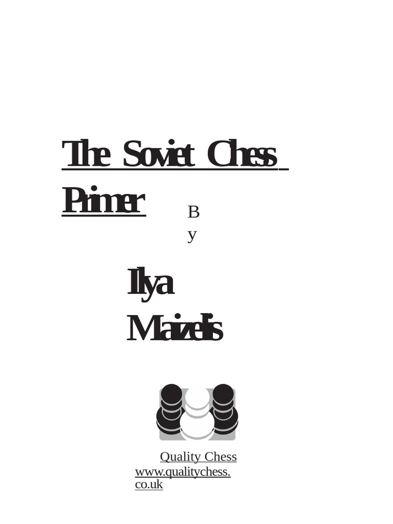 Soviet Chess Primer | PDF