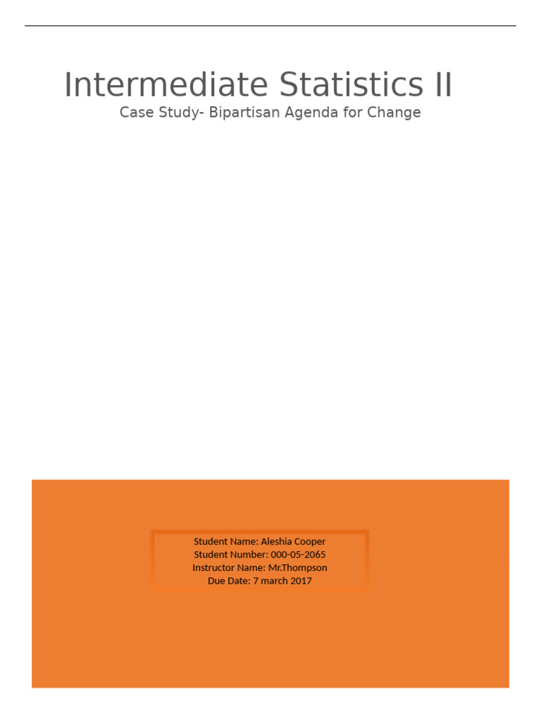 Intermediate Statistics II: This Study Resource Was | PDF