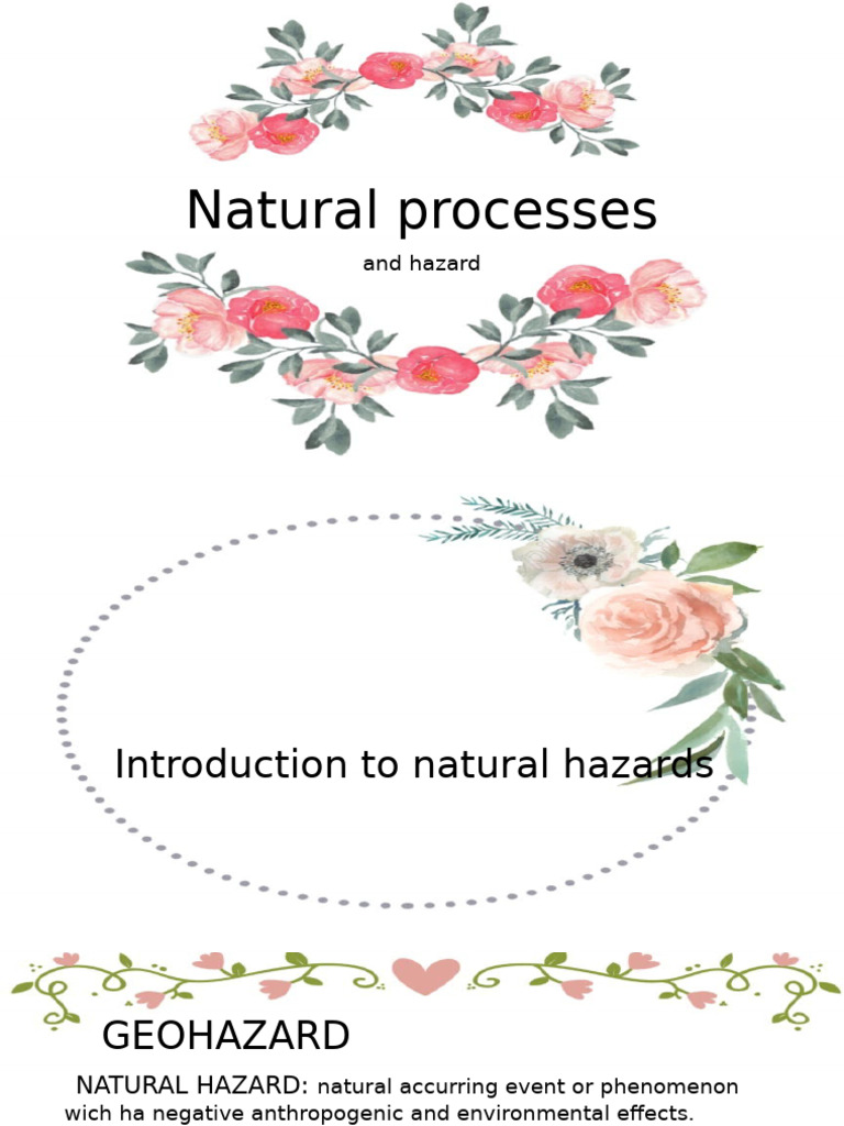 Natural processes | PDF