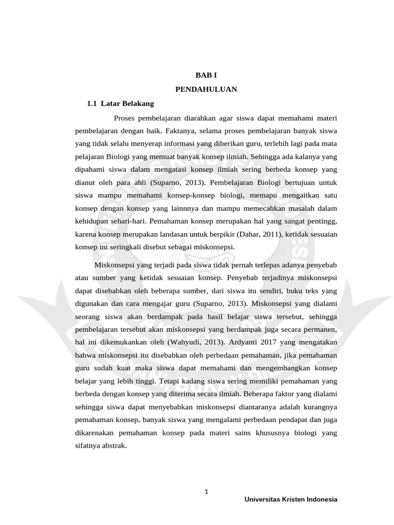 BAB 1 Skripsi | PDF