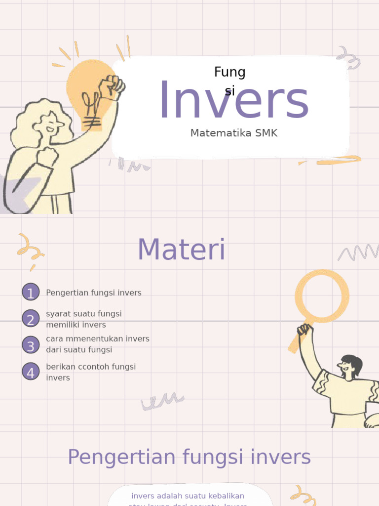 Matriks Matematika SMA Presentasi Edukasi Ungu Oranye Ilustratif ...