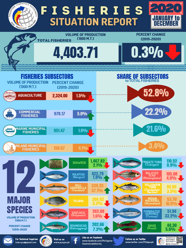 2020 (Figures) - Fisheries Infographics, Jan-Dec | PDF | Fishery ...