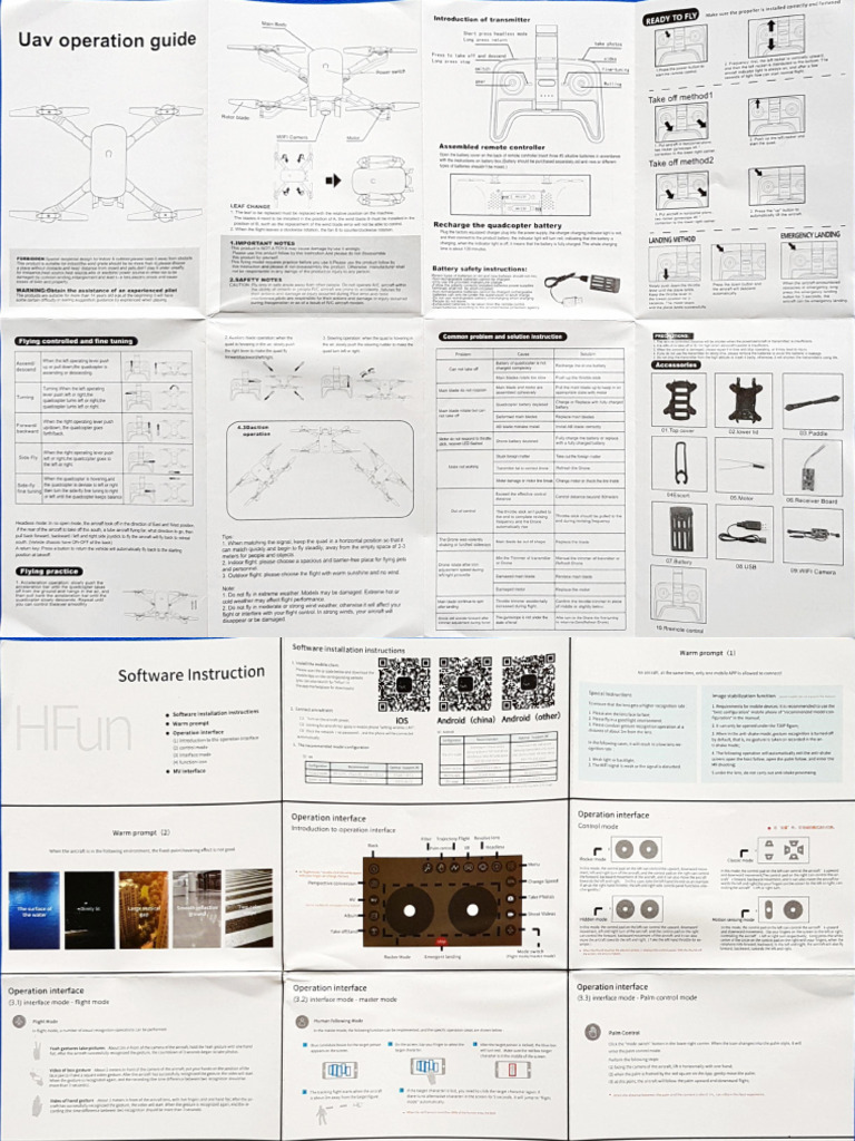 2022-04 Manual Drone Falcon | PDF