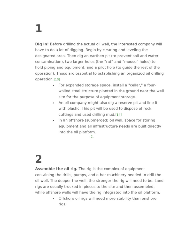 Drilling A Well | PDF