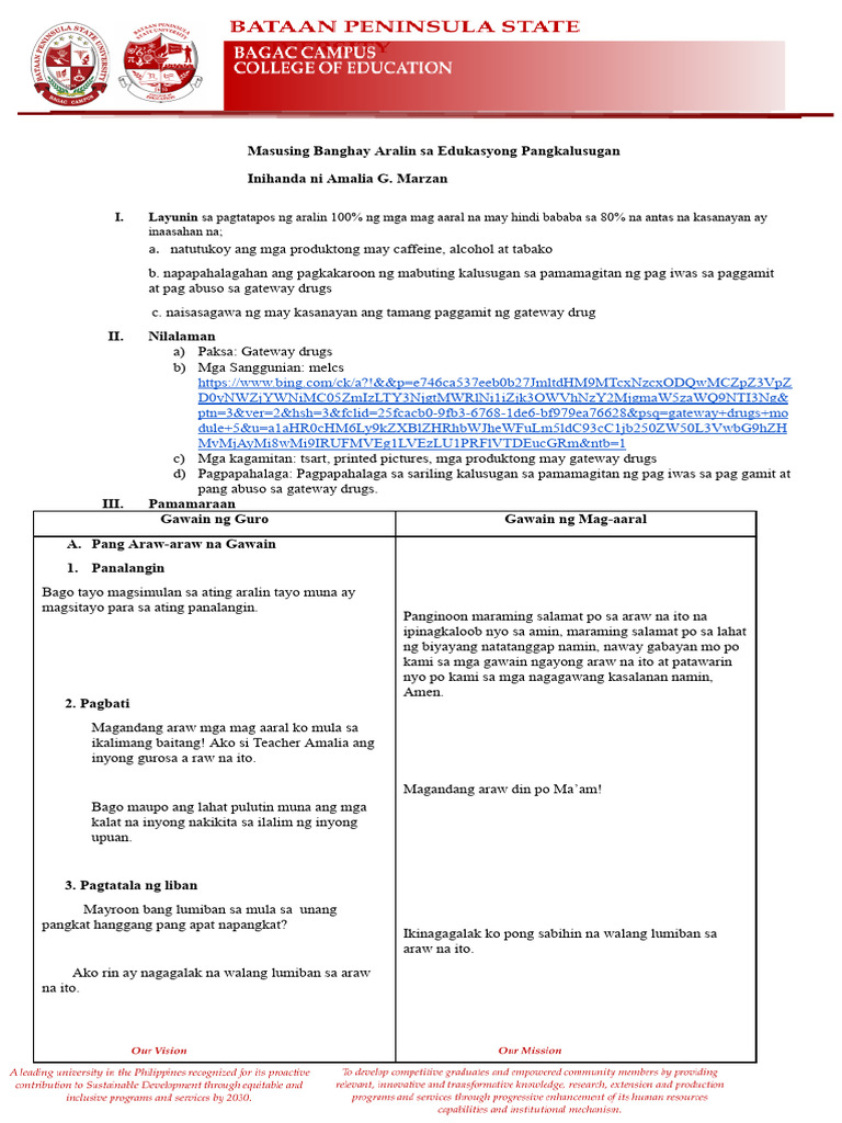Marzan - DLP in Health 5 | PDF | Psychoactive Drugs | Lifestyle