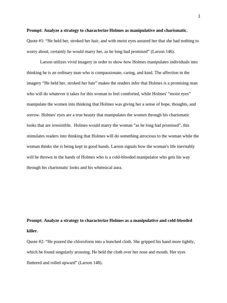 Dialectical Journal #2 (2 Quotes From Part Ii or Iii of DWC) | PDF