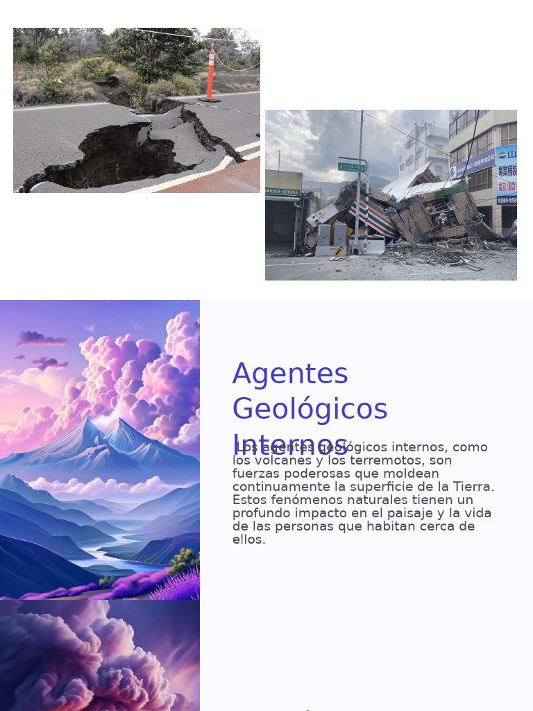 Agentes Geologicos Internos Clase 3 | PDF