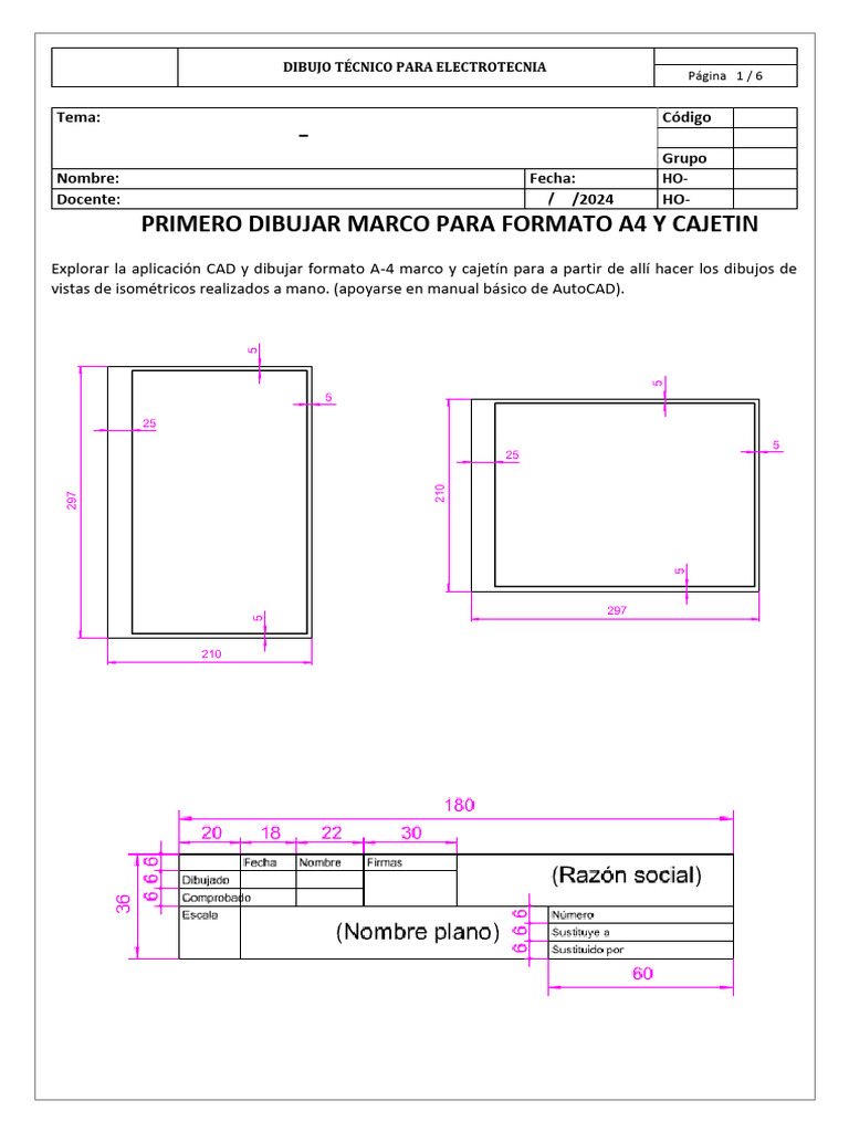 Ho Autocad - Cotas de Dibujos 2d | PDF