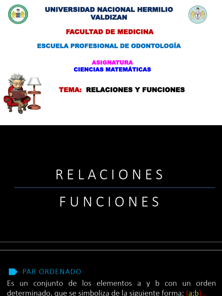 Relaciones y Funciones | PDF | Función (Matemáticas) | Matemáticas