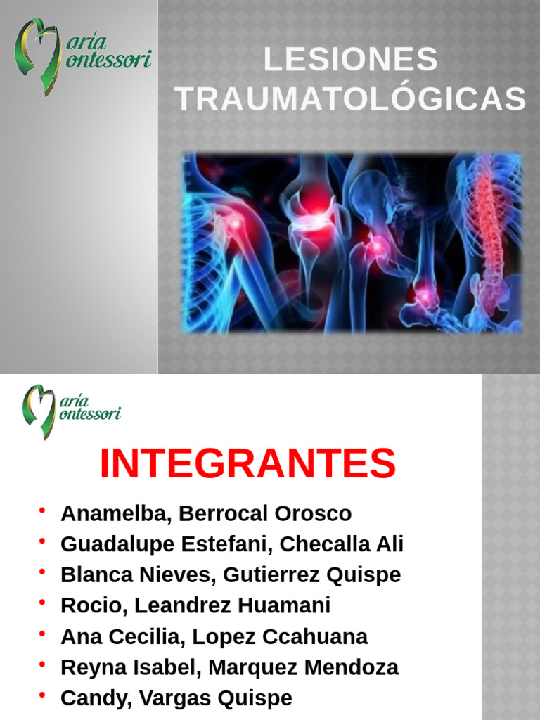 Lesiones Traumatologicas 27-1 | PDF