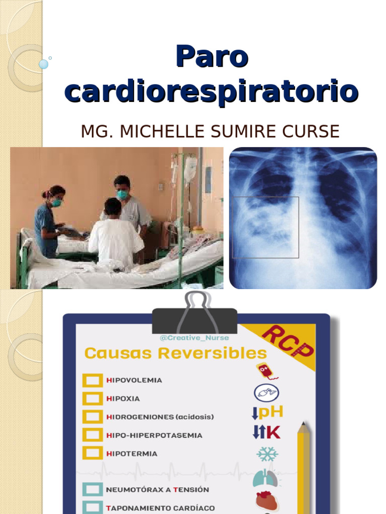 Tema 15 Paro Cardiorespiratorio | PDF