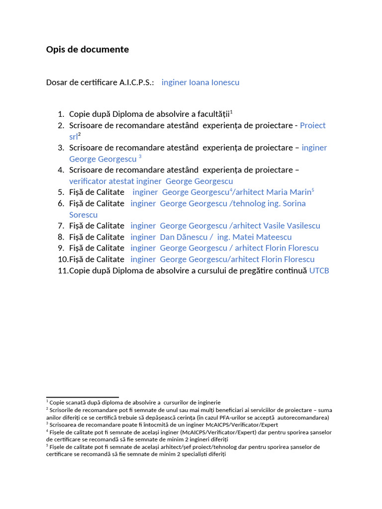 Opis de Documente Exemplu 5a5dc48735b45 | PDF