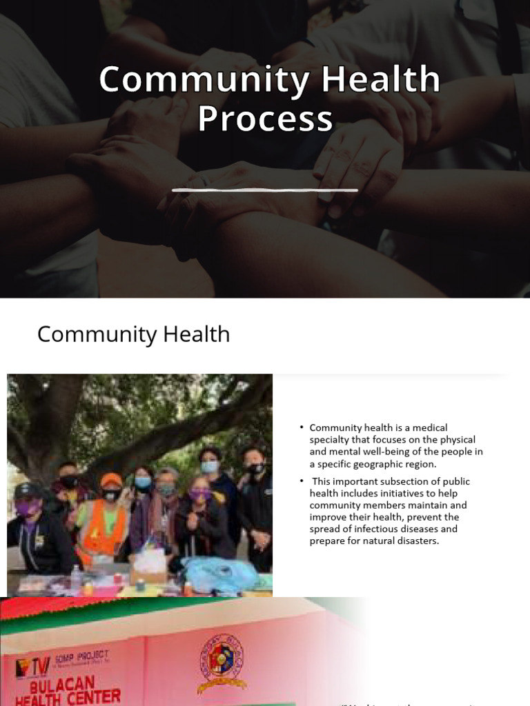 Community Health Process | PDF