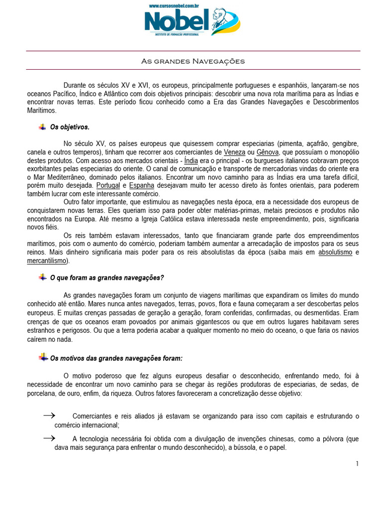 APOSTILA DE HISTORIA | PDF